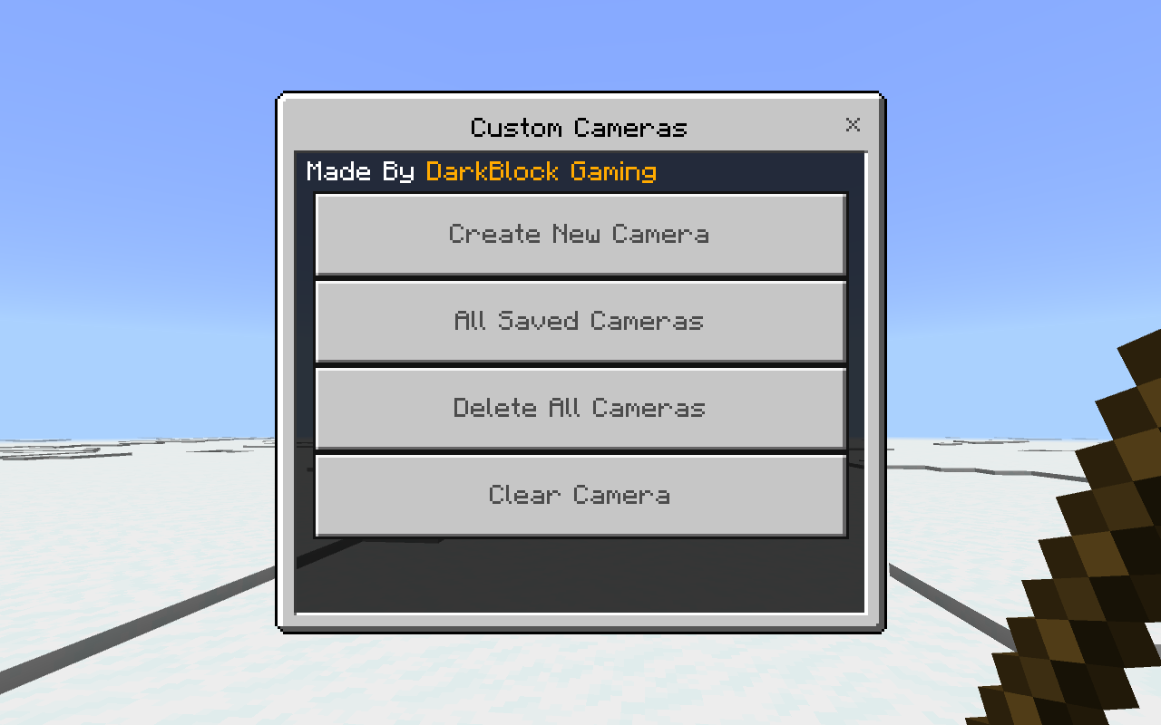 Custom Cameras - Minecraft Bedrock Scripts - CurseForge
