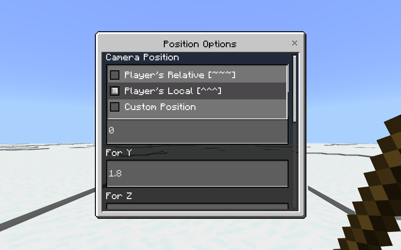 Custom Cameras - Minecraft Bedrock Scripts - CurseForge